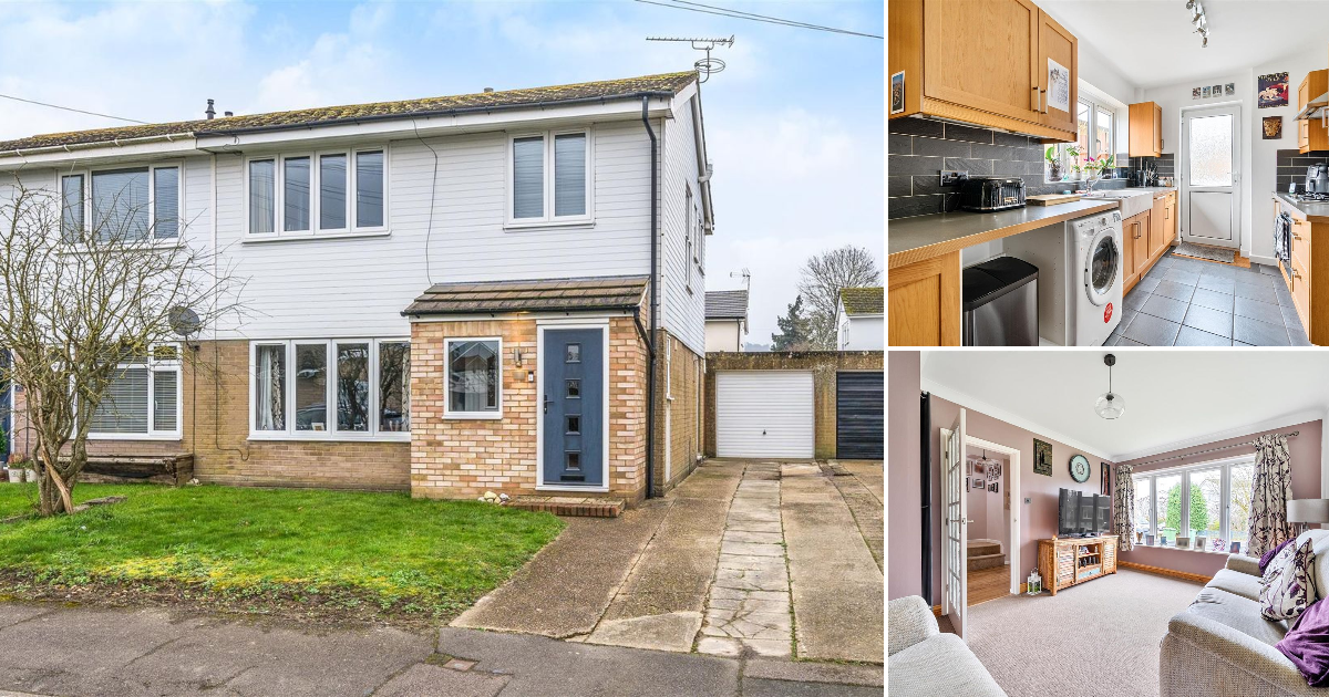 3 bed semi-detached house for sale in Quested Way, Harrietsham ...