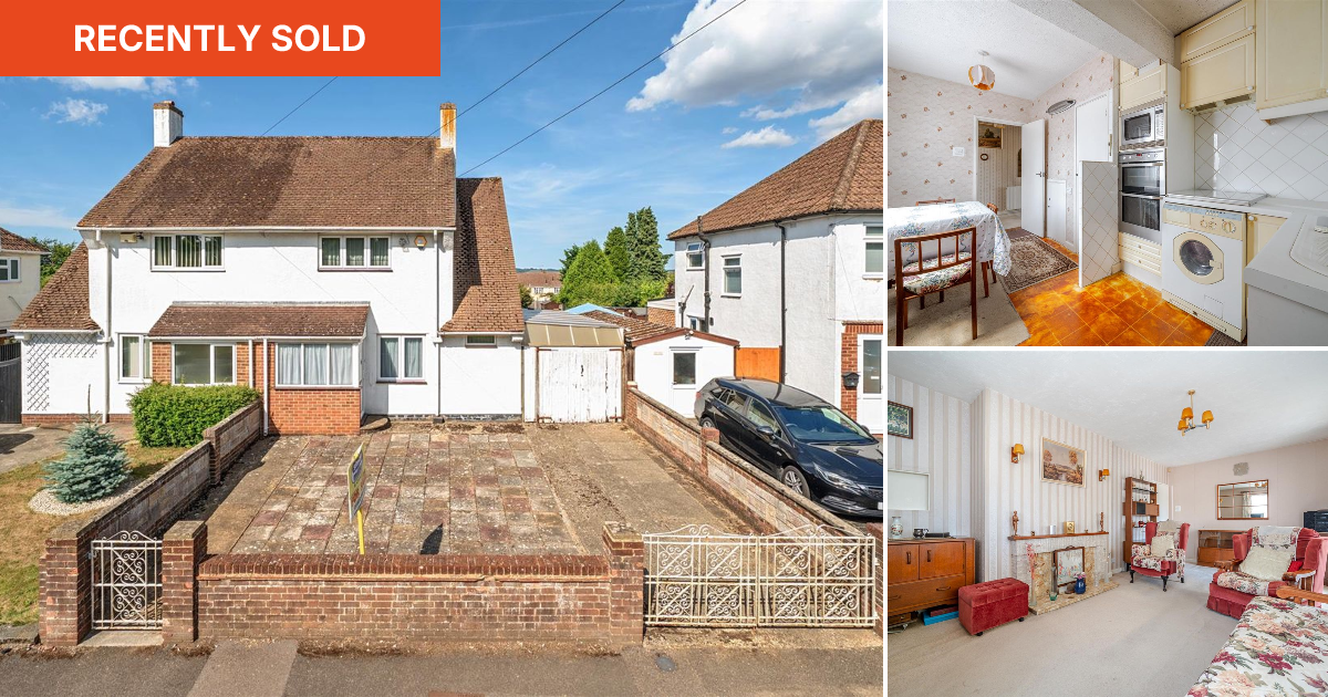 3 bed semi-detached house for sale in Sutton Road, Maidstone | Simon ...