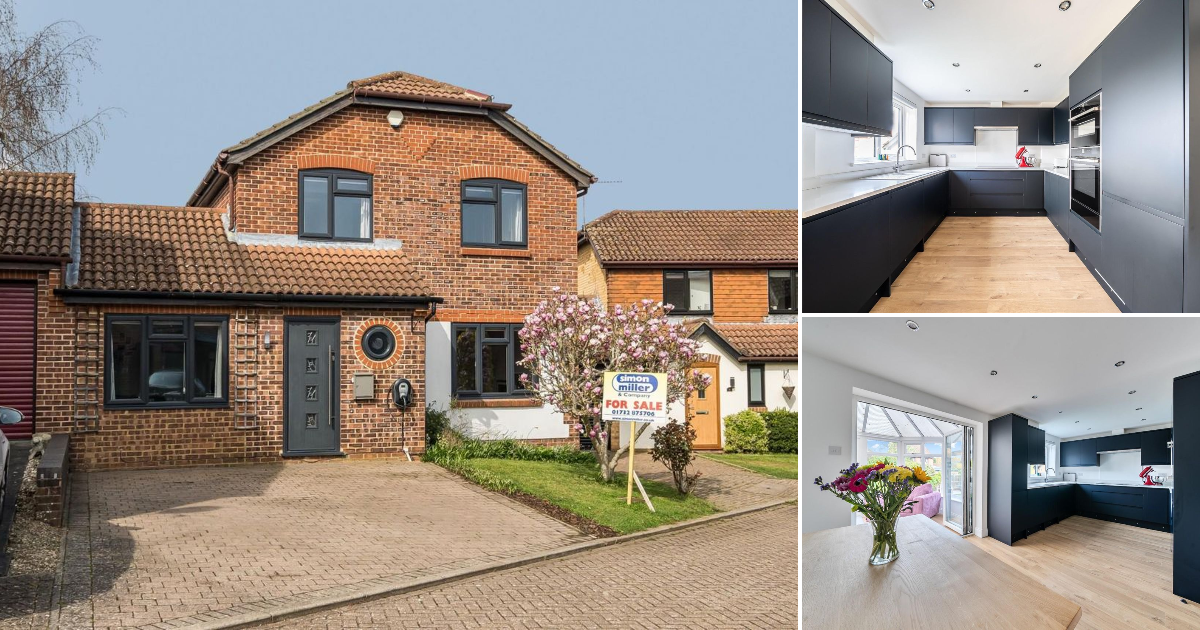 4 bed detached house for sale in The Croft, Leybourne, West Malling ...