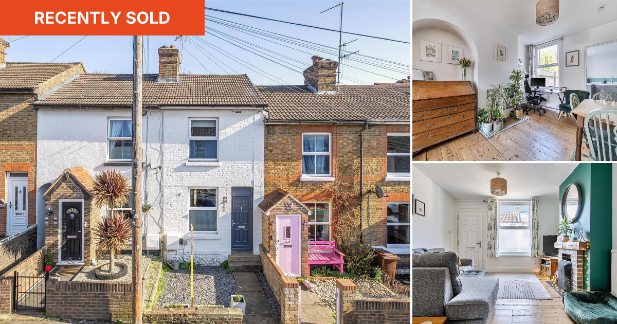 2 bed terraced house for sale in Whitmore Street, Maidstone | Simon ...